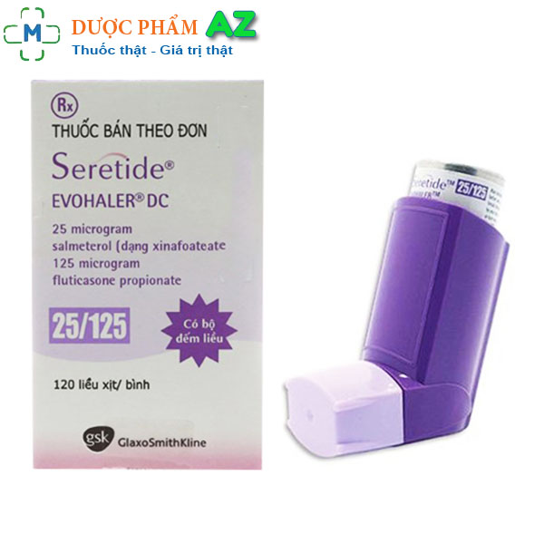 Thuốc Seretide 25/125 - Thuốc điều trị bệnh hen phế quản